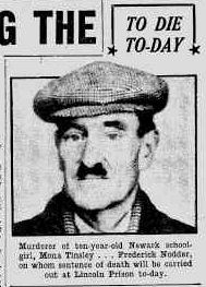 The Execution of Frederick Nodder - Lincoln 1937